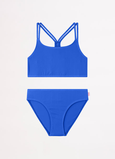Essential Girls Multi Strap Bikini - Royal – Seafolly United Kingdom